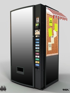 Art installation, The Vending Machine, dispenses sounds of the city ...